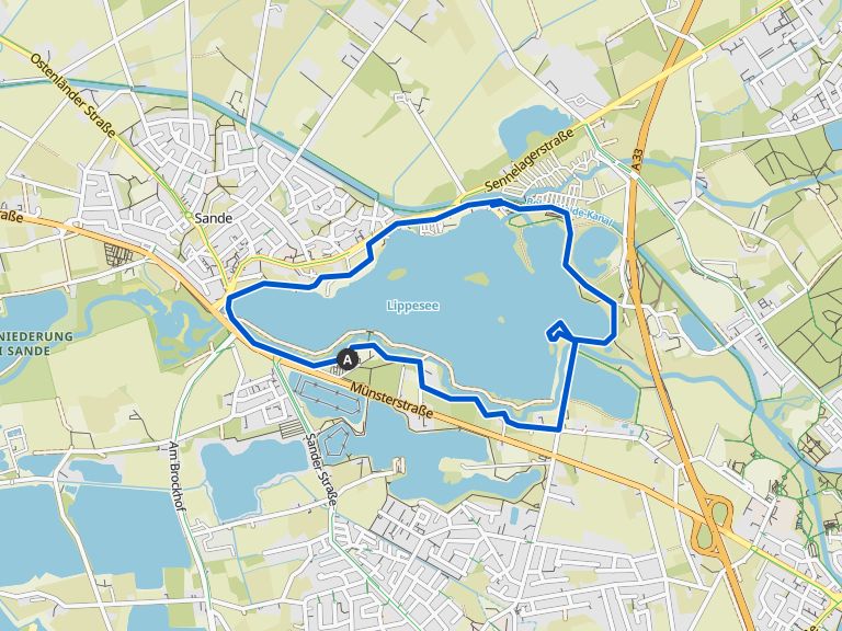 Sonntagsspaziergang um den Lippesee | Wanderung | Komoot